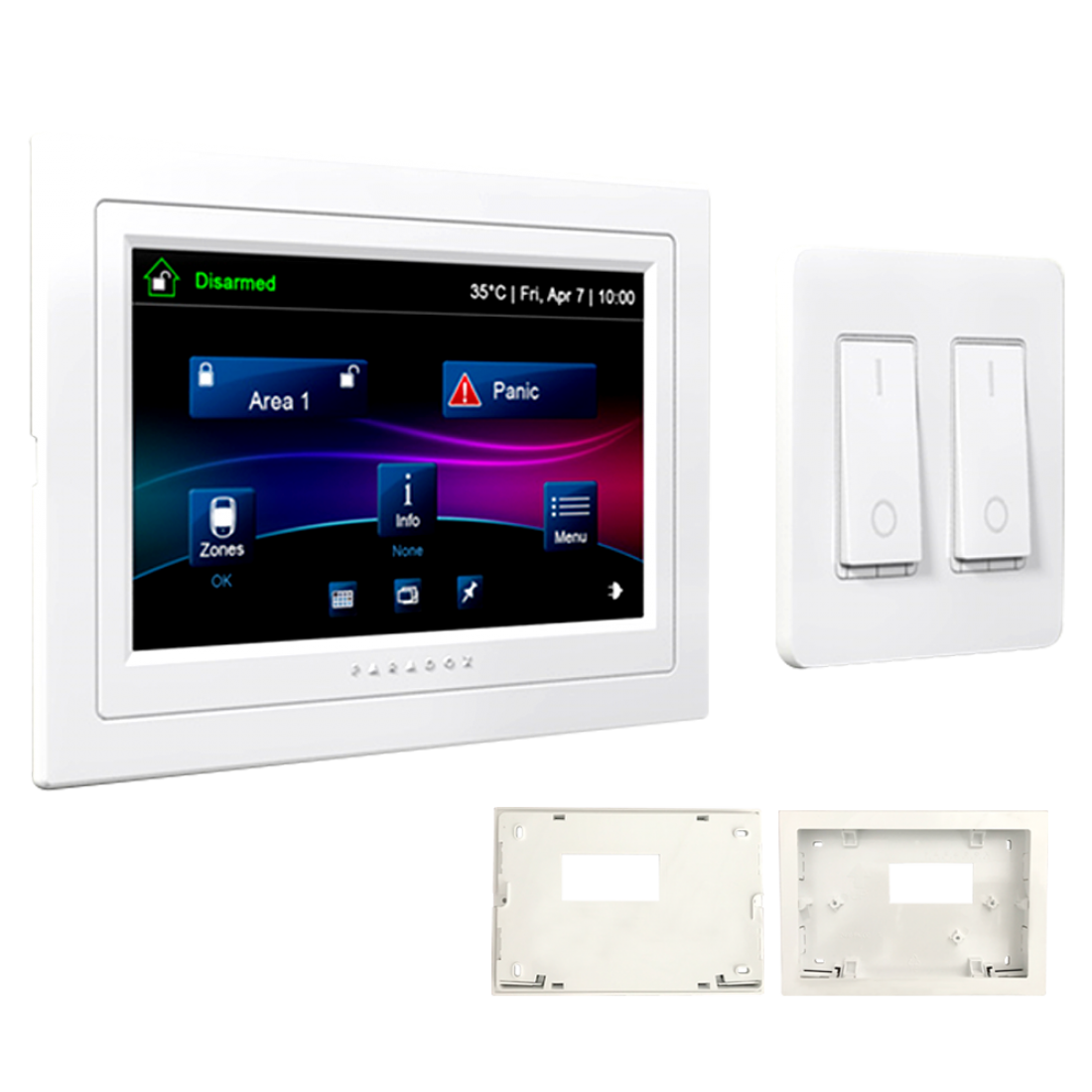 Βάση τοίχου για χωνευτή τοποθέτηση TM70